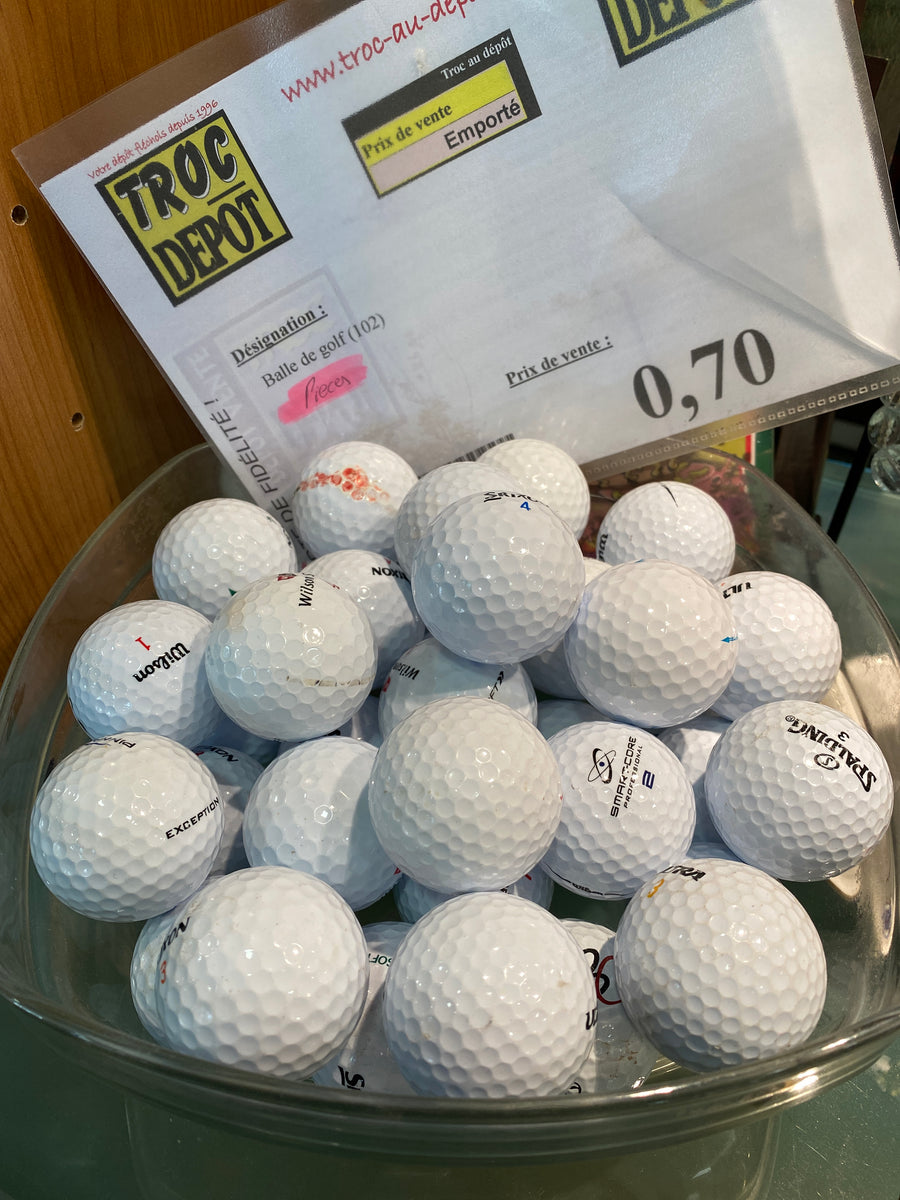 Balle de golf – Troc au Dépôt